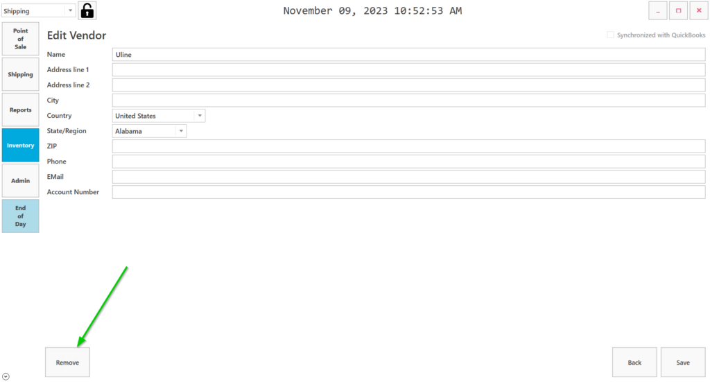 How to edit Vendors – ROIPOS.com