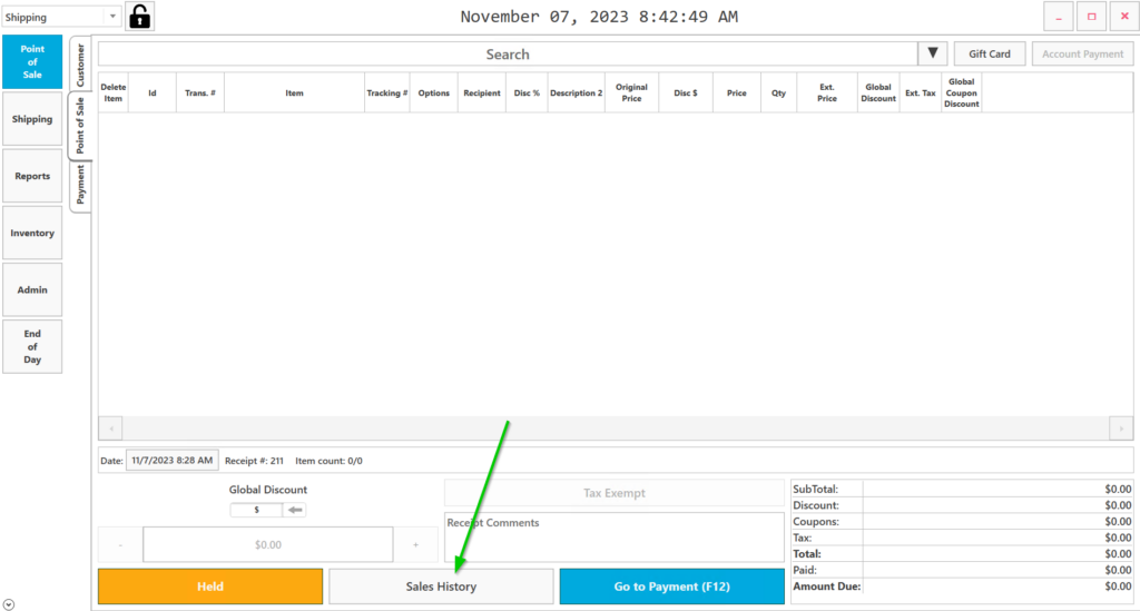 How to Check Sales History – ROIPOS.com
